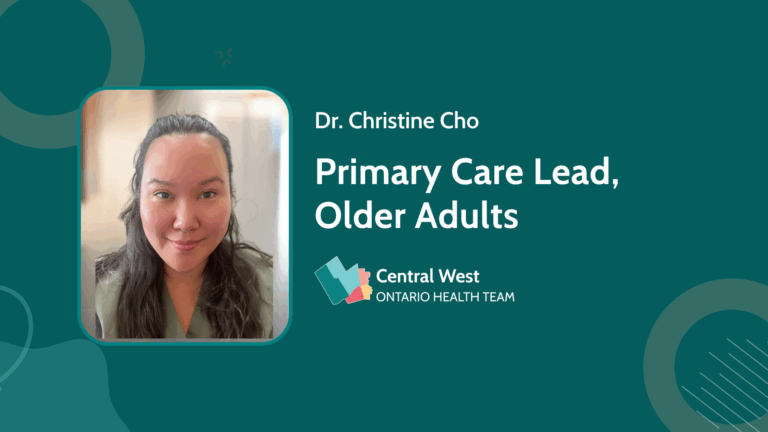Welcoming Dr. Christine Cho as CW OHT’s Older Adults Primary Care Lead ...